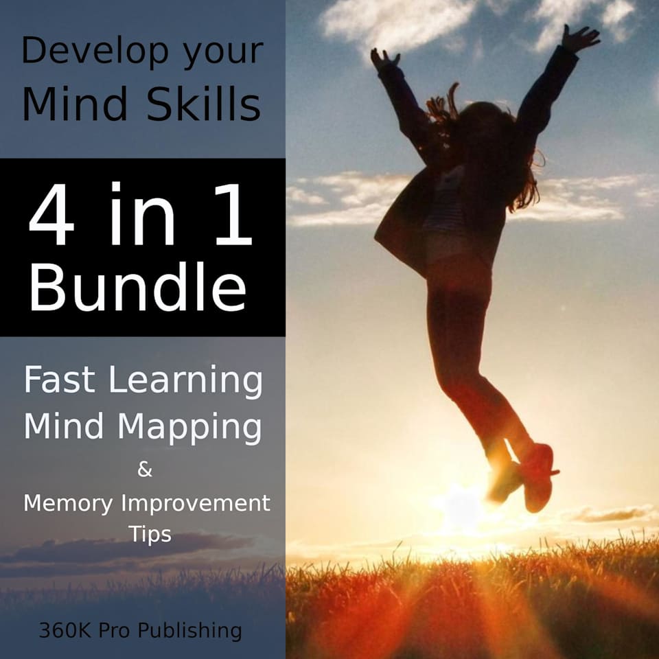 Develop your Mind Skills : 4 in 1 Bundle by 360K Pro Publishing - Audiobook