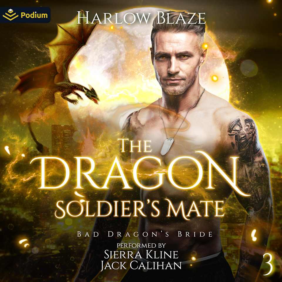 The Dragon Soldier's Mate by Harlow Blaze - Audiobook