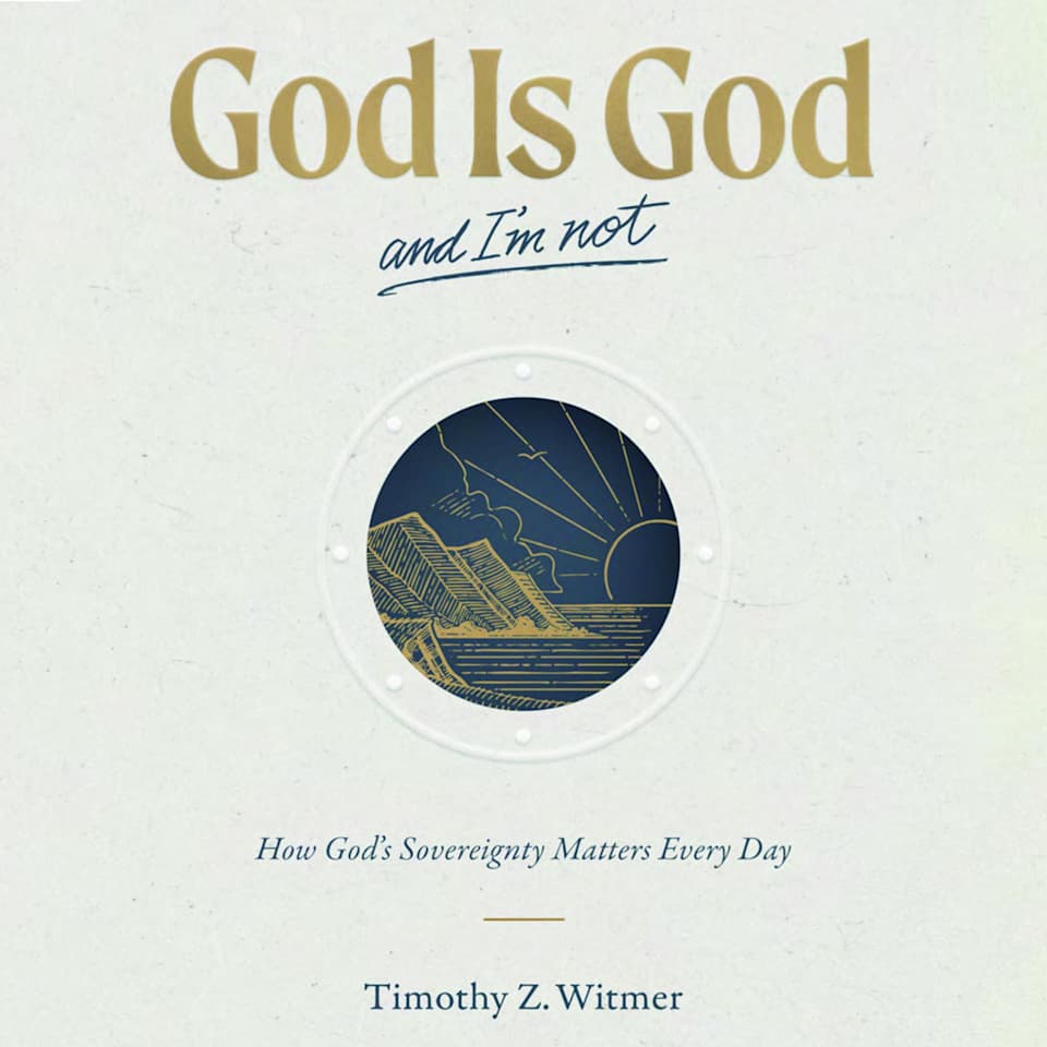 God Is God and I'm Not by Timothy Z. Witmer - Audiobook