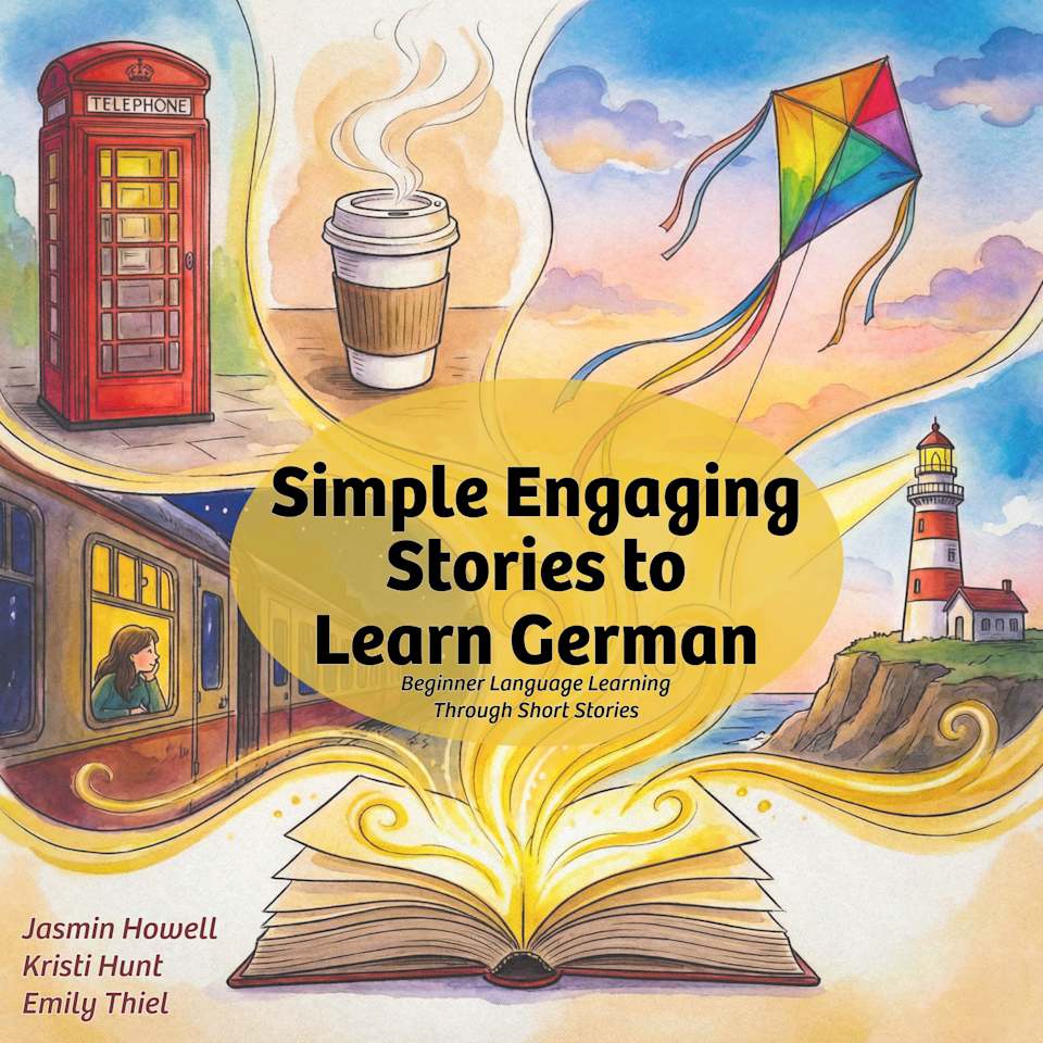 Simple, Engaging Stories to Learn German by Jasmin Howell - Audiobook