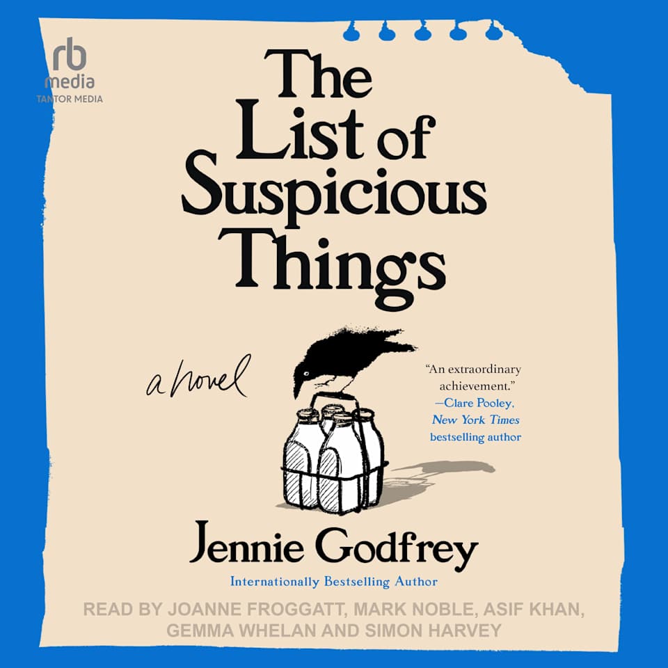 The List of Suspicious Things by Jennie Godfrey - Audiobook (No ...