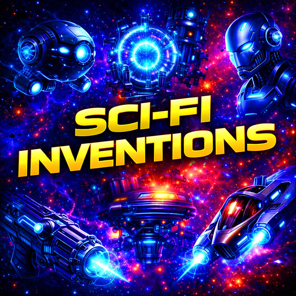 Sci-Fi Inventions - 13 Science Fiction Short Stories by Isaac Asimov ...