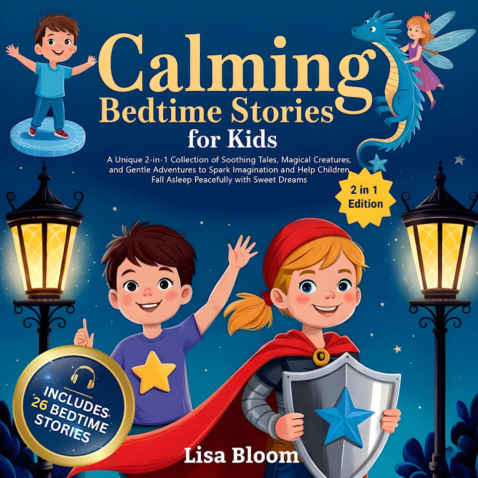 Calming Bedtime Stories for Kids by Lisa Bloom - Audiobook