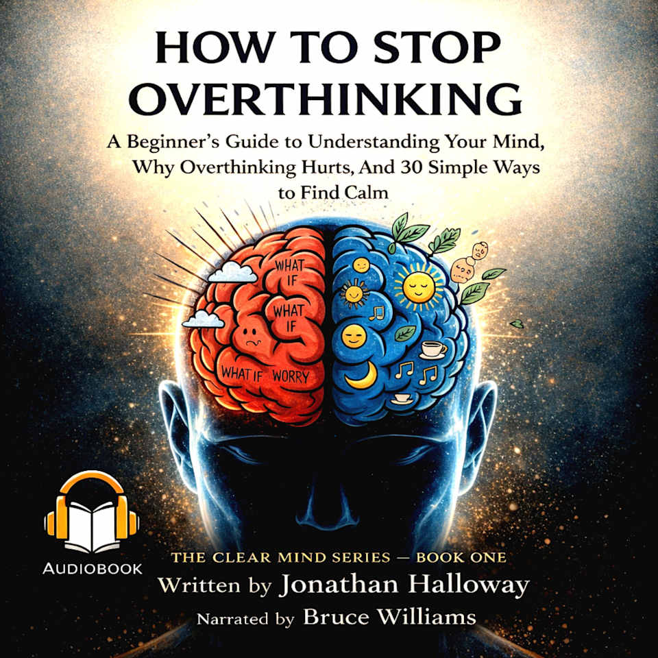 How To Stop Overthinking by Jonathan Halloway - Audiobook