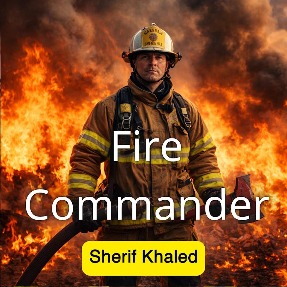 Fire Commander by sherif khaled - Audiobook