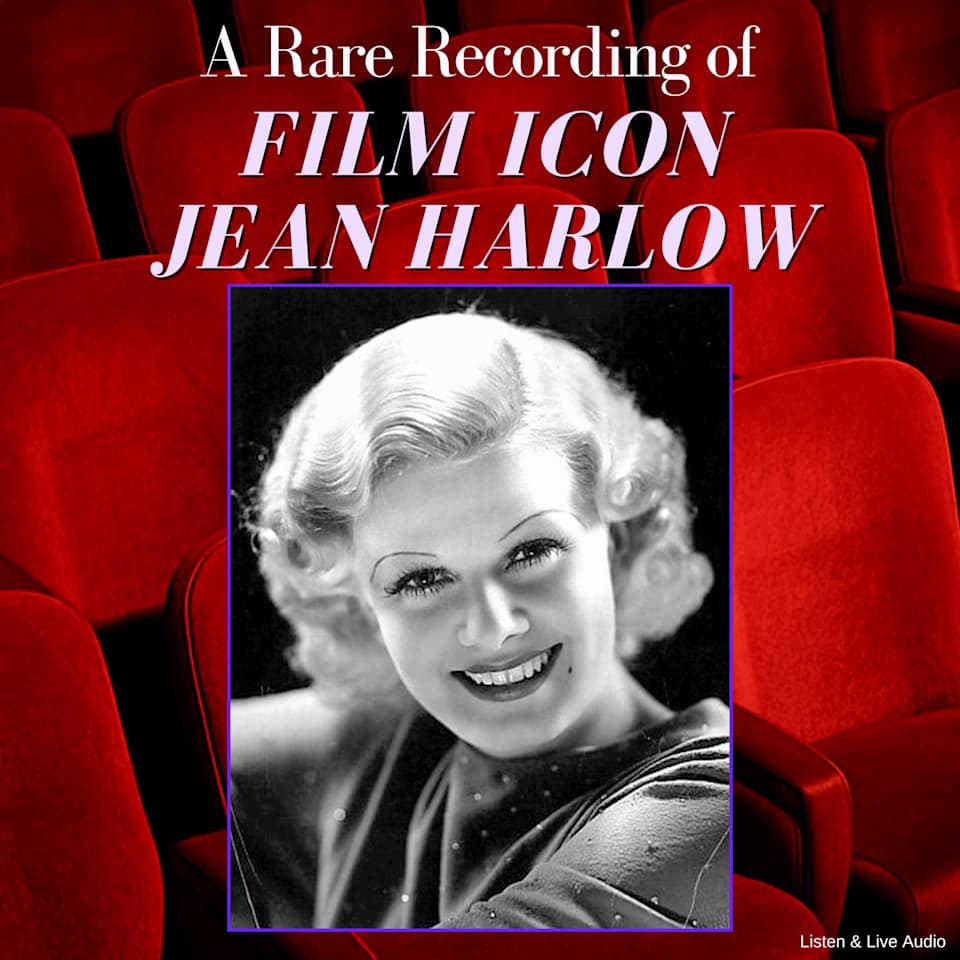 A Rare Recording of Film Icon Jean Harlow by Jean Harlow - Audiobook