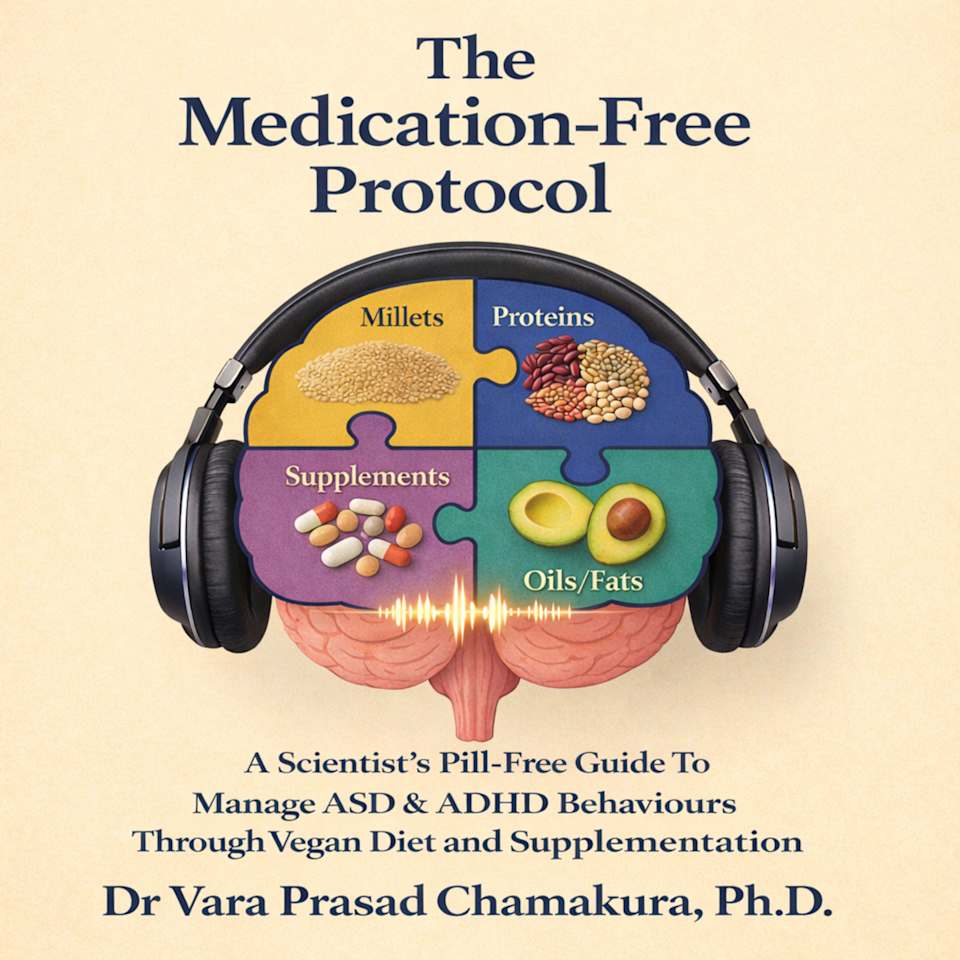 The Medication-Free Protocol by Dr Vara Prasad Chamakura, PhD - Audiobook