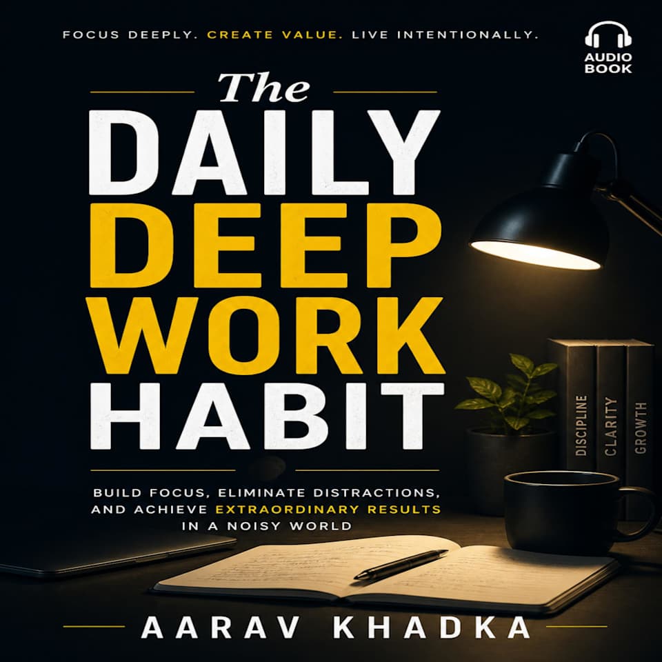 The Daily Deep Work Habit by AARAV KHADKA - Audiobook